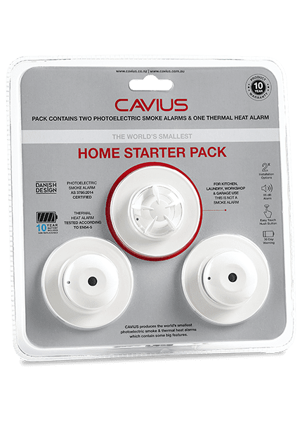 2008 Nano Range Battery Operated Photoelectric Smoke Alarm | Cavius AU